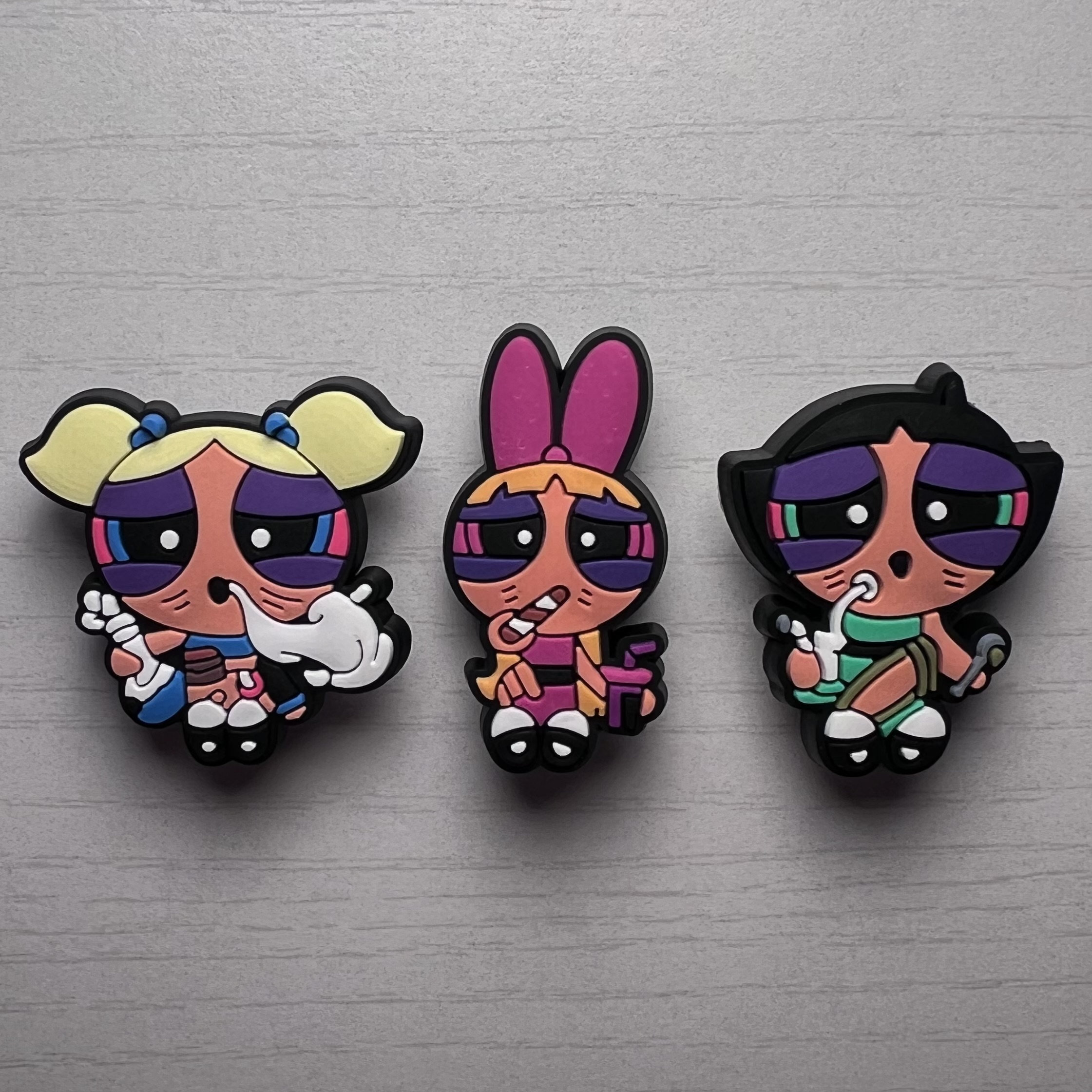 Power Puff Girls 420 Croc Charm Bundle - Etsy