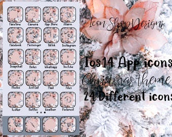 Christmas Ios14 Icons Christmas Theme Icons Ios 14 Icons - Etsy UK