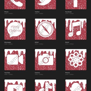 Christmas Ios14 Icons - Christmas Theme Icons - Ios 14 Icons ...