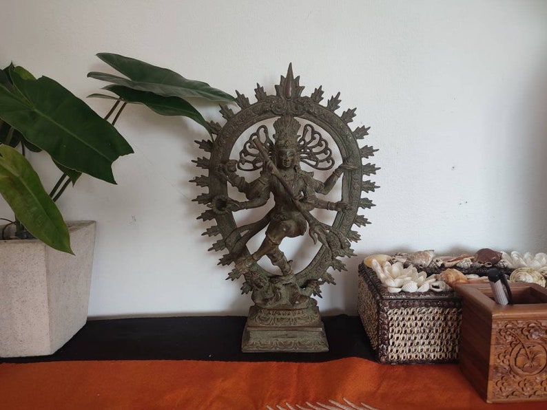 Sacred Hindu Dancing Shiva Nataraja Lord of Dance Statue - Etsy