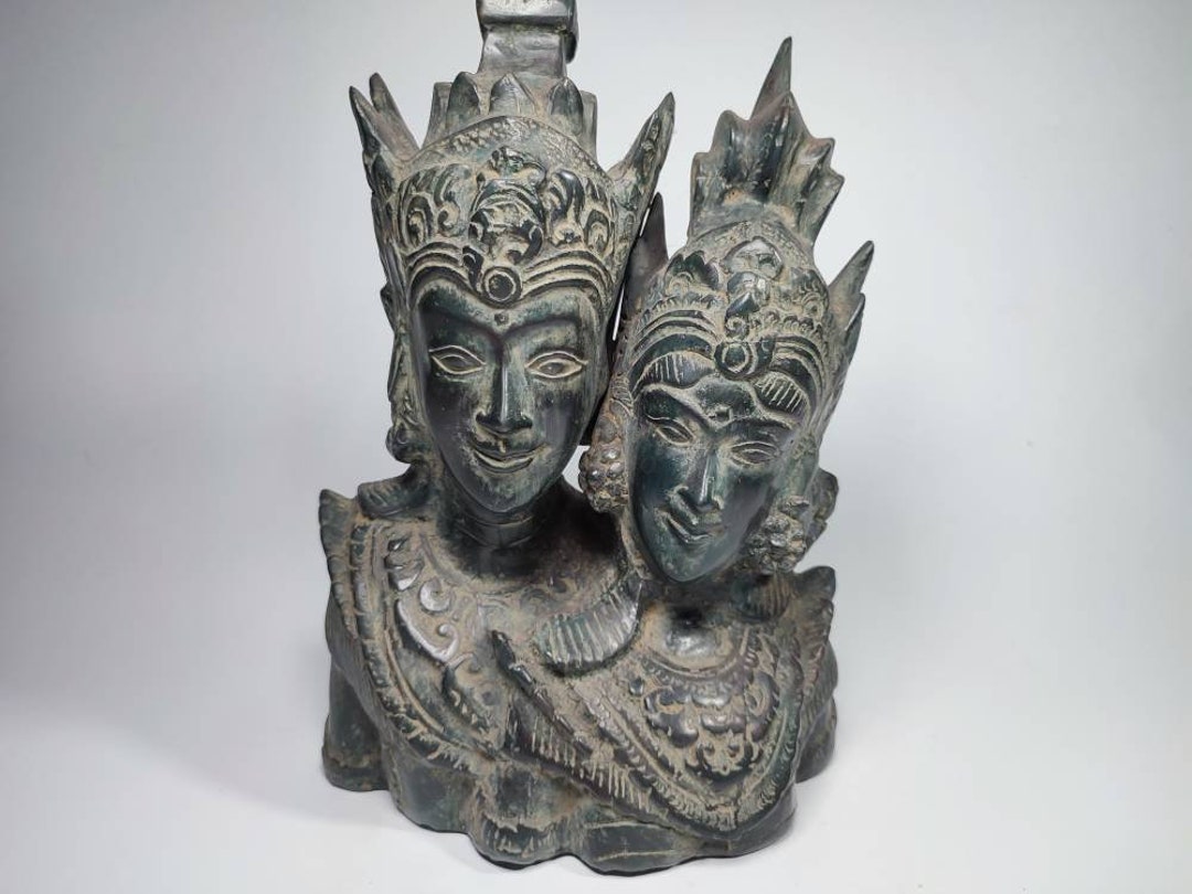 Bronze Rama Shinta Sculpture: Ramayana Story, Spiritual Gift - Etsy