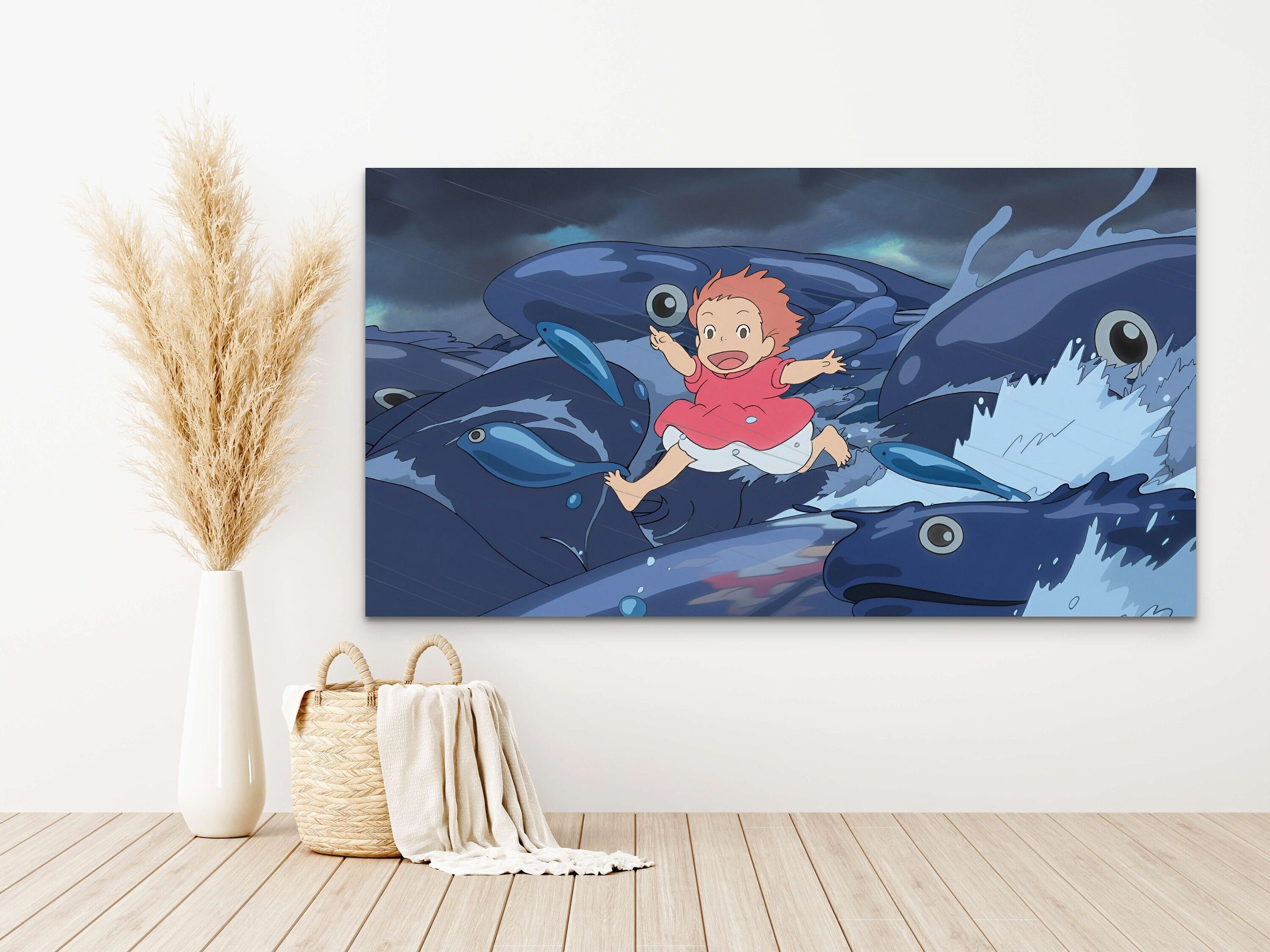 Ponyo Poster Studio Ghibli Ponyo Wall Decor Anime Lover Studio Ghibli ...