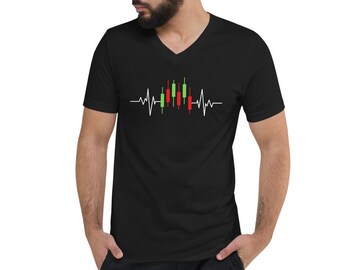 Trader, Trading Heartbeat T-shirt, Forex Shirt, Day Trader Shirt, Stock ...