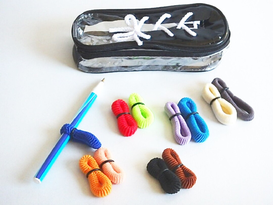 Brazen Black Pencil Case With Eleven Random Colour Fingrzz Holds Pen ...