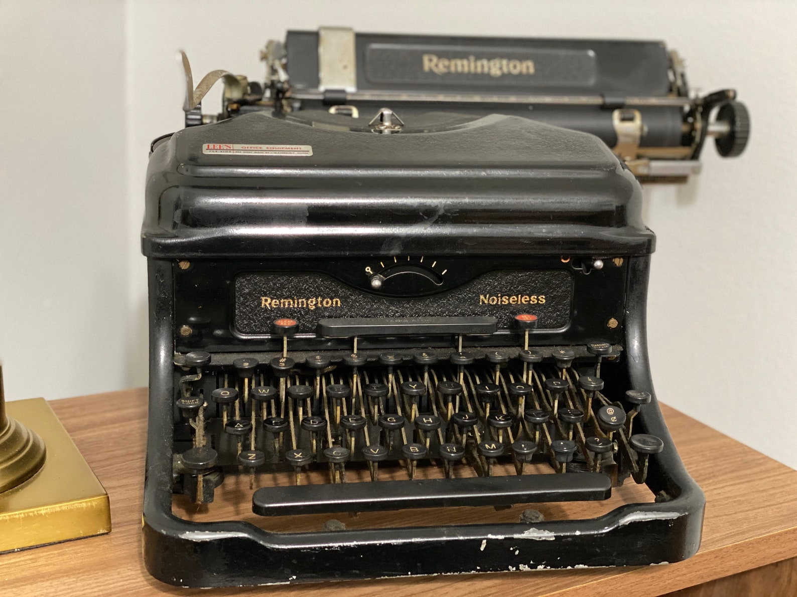 Vintage Remington Noiseless Typewriter - Etsy