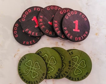 Custom Drink Chips - Etsy