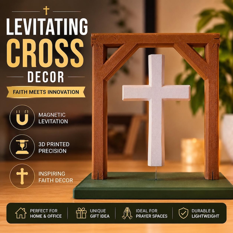 Floating Crosses - Etsy