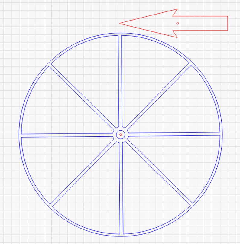 Spin Wheel SVG: Laser Cut Game Design (digital Download) - Etsy Australia