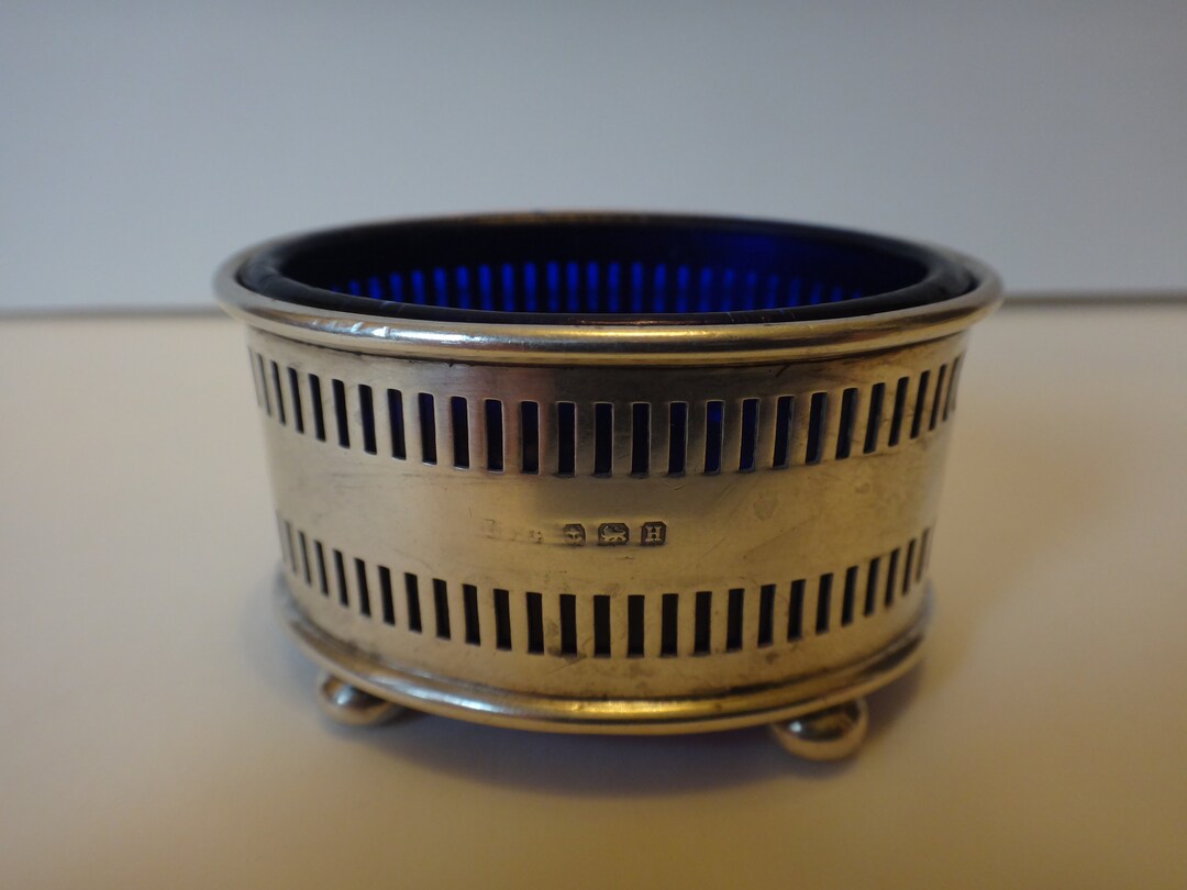 Open Sterling Silver Salt Seller. - Etsy