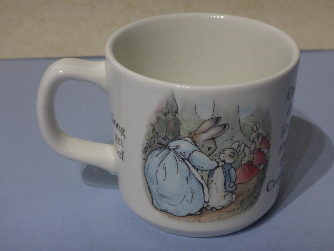 Wedgwood Peter Rabbit Mug - Etsy