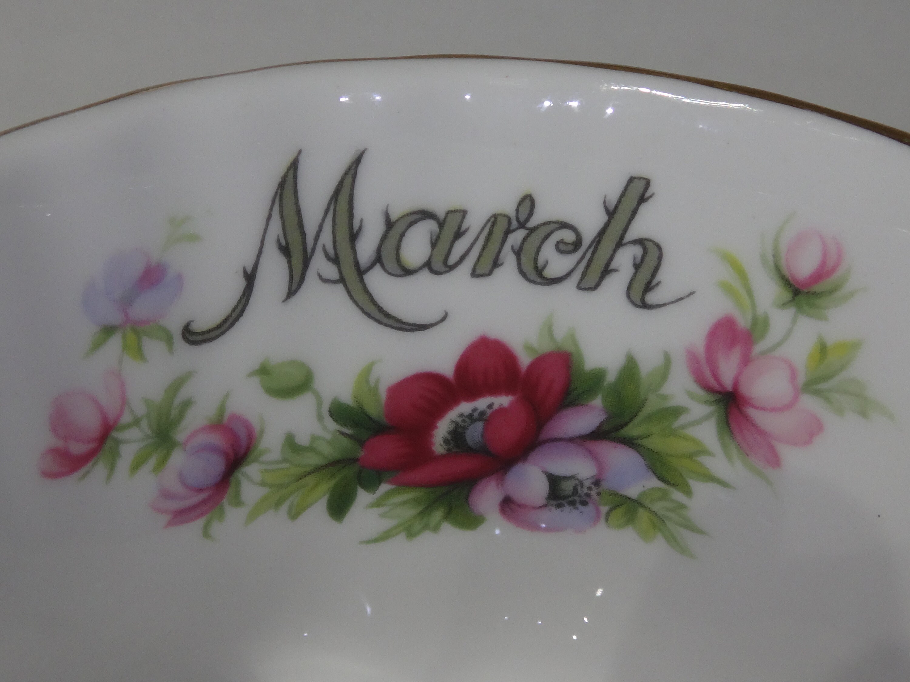 Royal Albert March Birthday Anemones Flower Mug Flowers of the Month ...