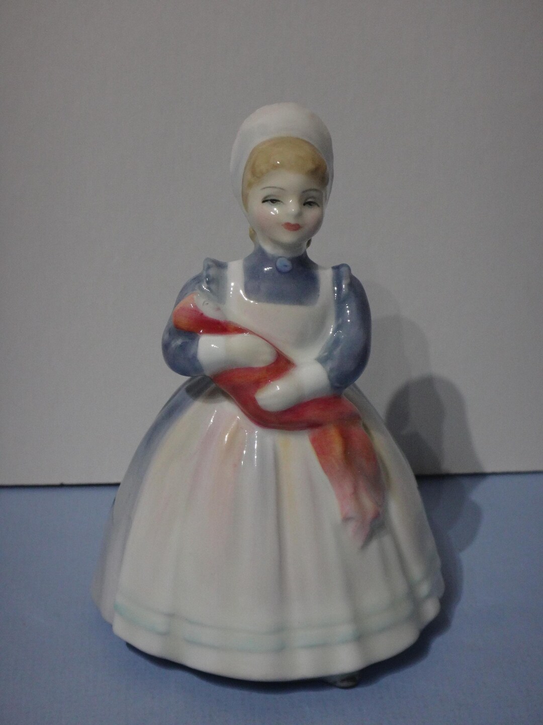 Vintage 50s, Royal Doulton Porcelain Figurine" the Rag Doll" ,H.N.2142 ...