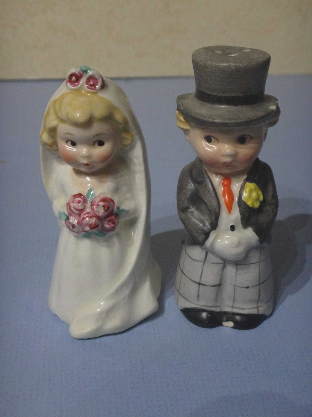 Vintage Goebel Wedding Bride and Groom Salt and Pepper Shakers - Etsy