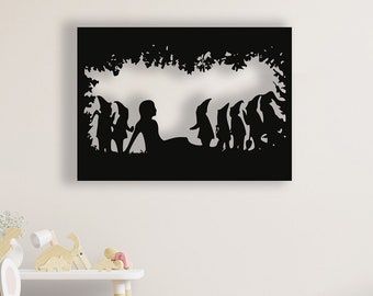 Seven Dwarfs Sign - Etsy