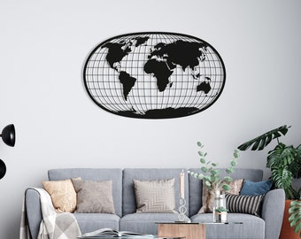 3d Atlas Wall Art - Etsy