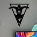 Triangle Spiderman Wood Wall Art, Geometric Jumping Spiderman Wall ...