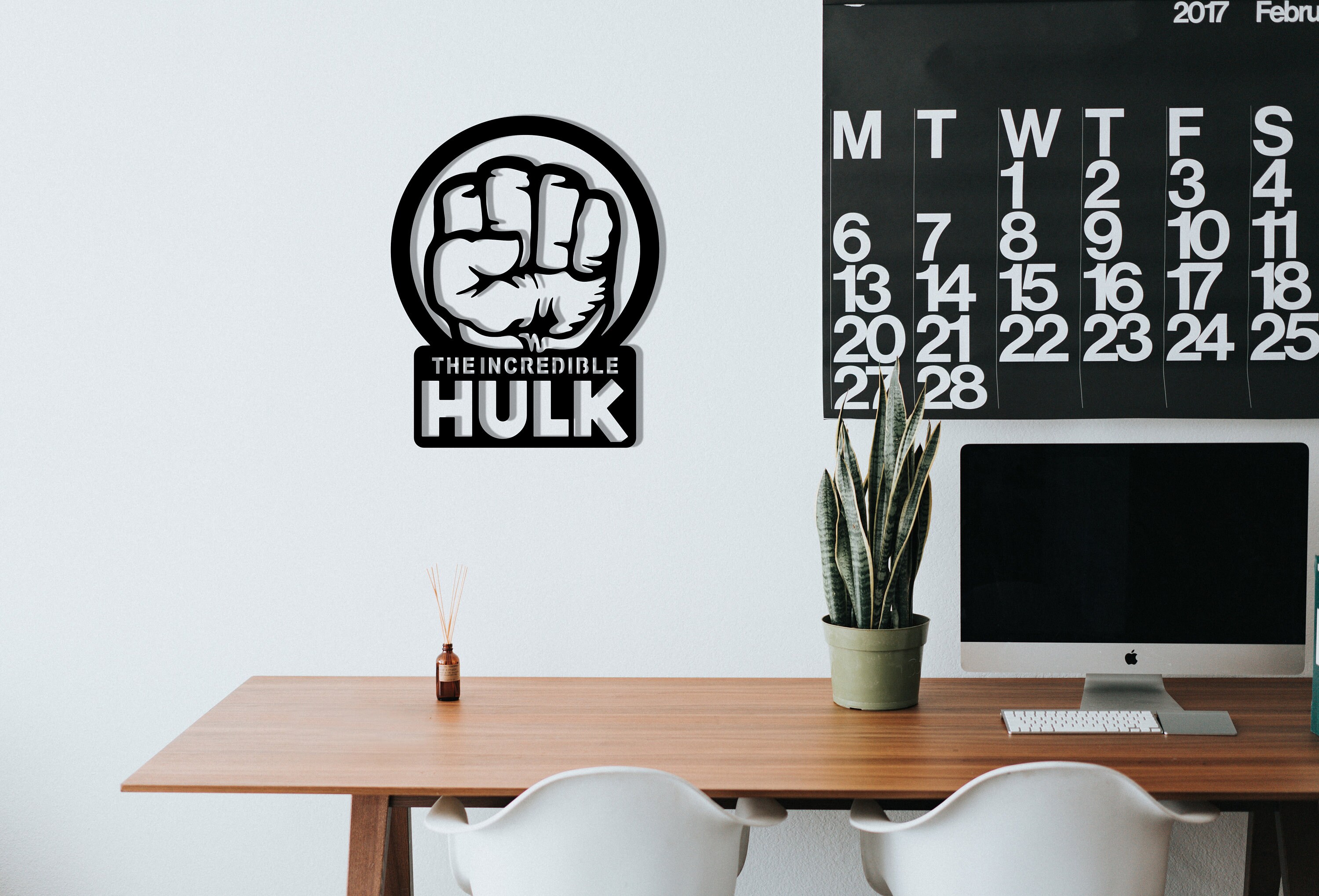 Hulk Wood Wall Art Geometric Incredible Hulk Movie Wall | Etsy