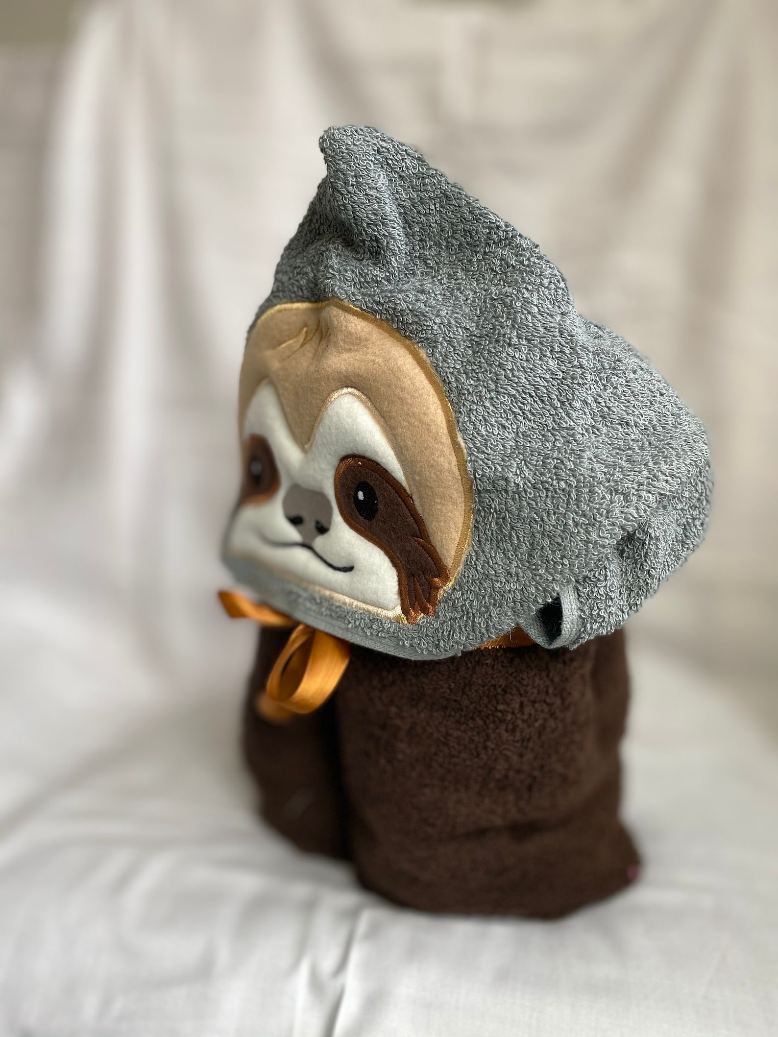 Sloth Hooded Towel, Beach Towel, Bath Towel - Etsy