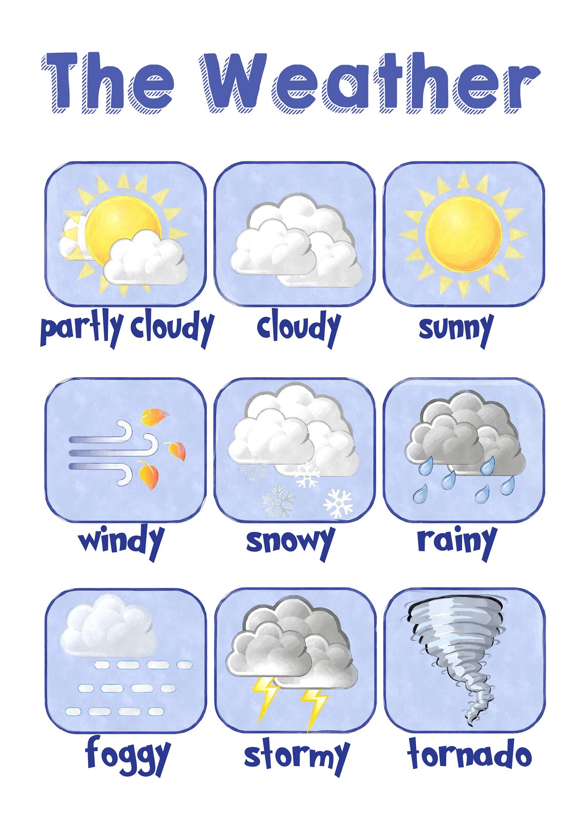 Weather Wheel Printable Weather Station Circle Time Busy Book | Etsy