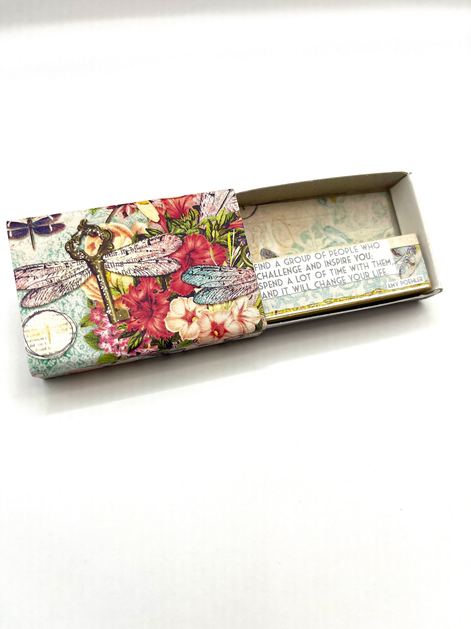 Handmade Inspirational Matchbox Card - Etsy