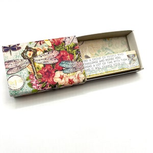Handmade Inspirational Matchbox Card - Etsy