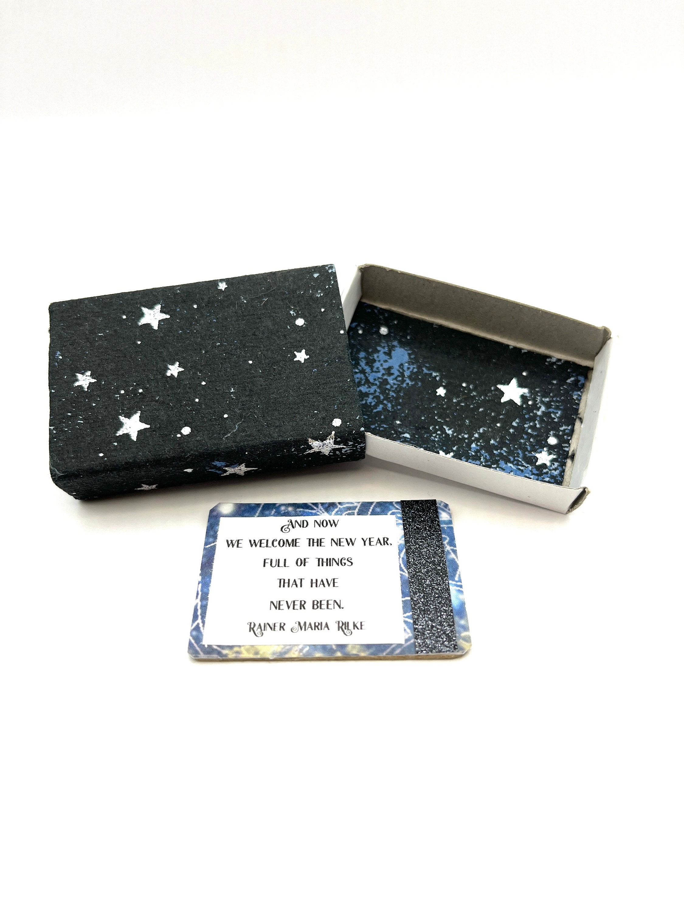 Handmade Inspirational Matchbox Card - Etsy