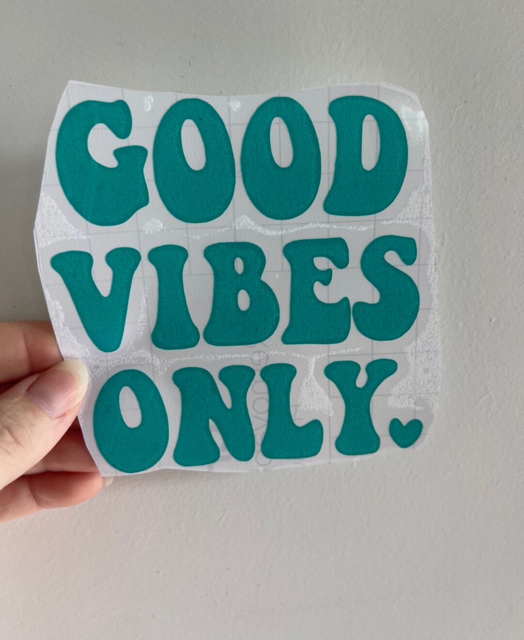 Good Vibes Only Car Decal, Vinyl Car Decal - Etsy