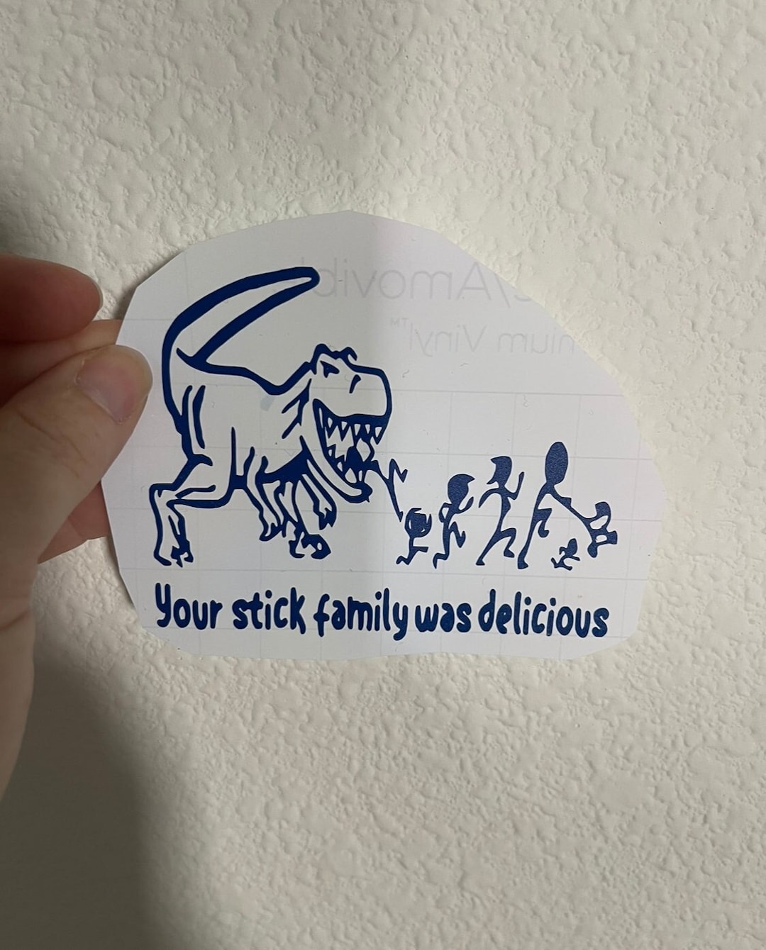 Dino Stick Family Decal, Dino Car Decal - Etsy