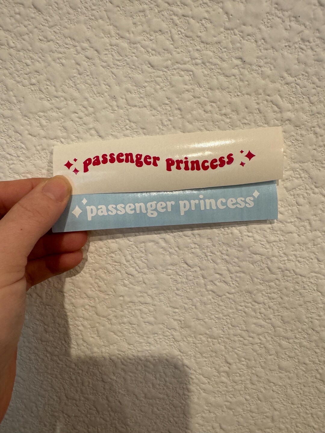 Passenger Princess Car Decal, Vinyl Decal - Etsy