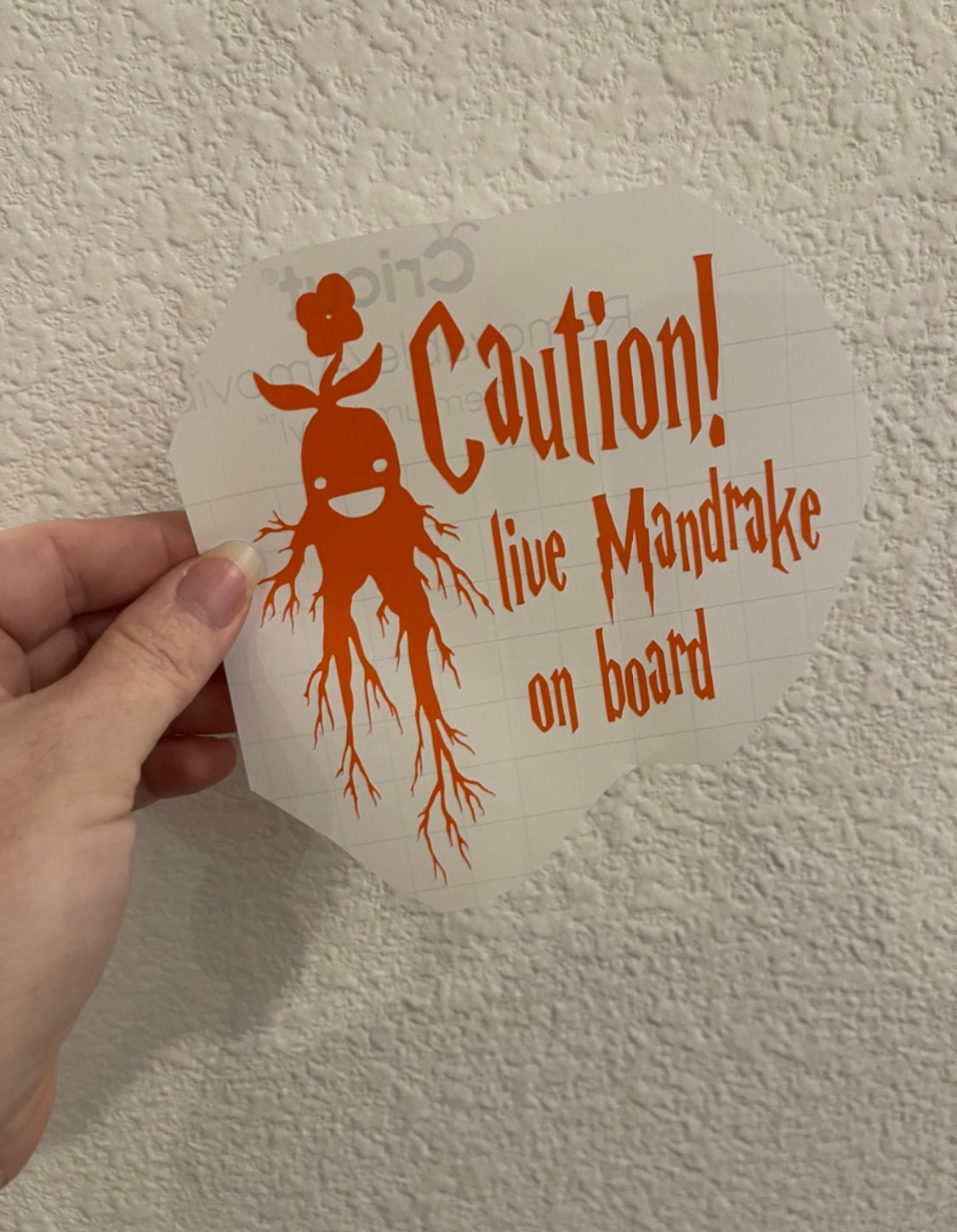 Caution Car Decal, Vinyl Decal - Etsy