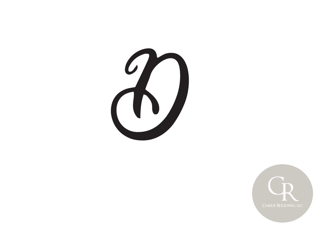 Letter D Last Name Sublimation Design - Etsy