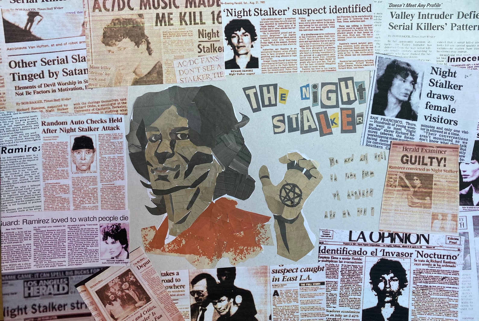 Richard Ramirez Newspaper Clippings Download - Etsy