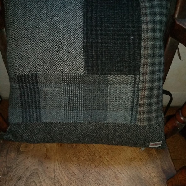 Tweed Patchwork - Etsy UK