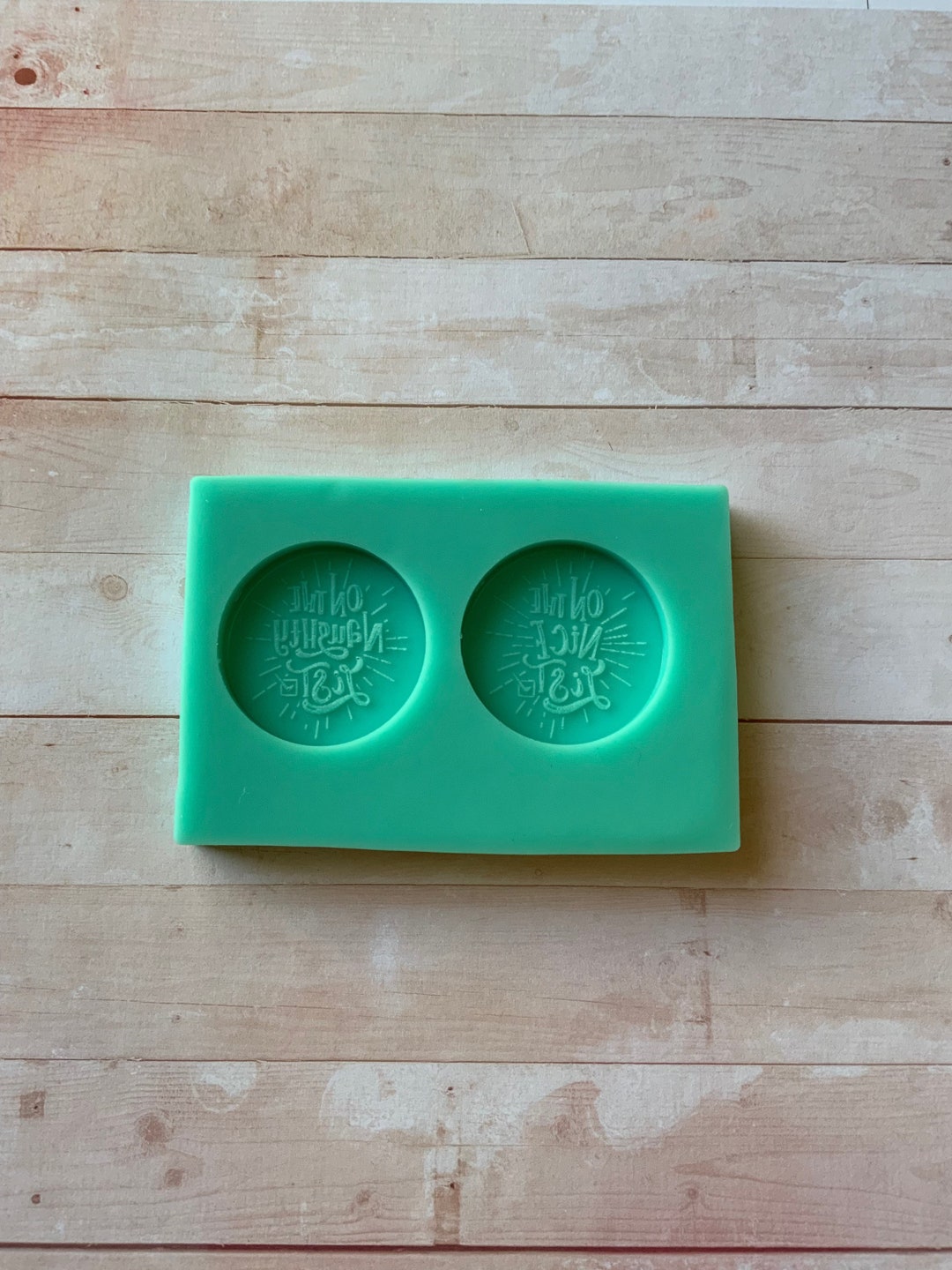 Naughty &nice Mold Set - Etsy