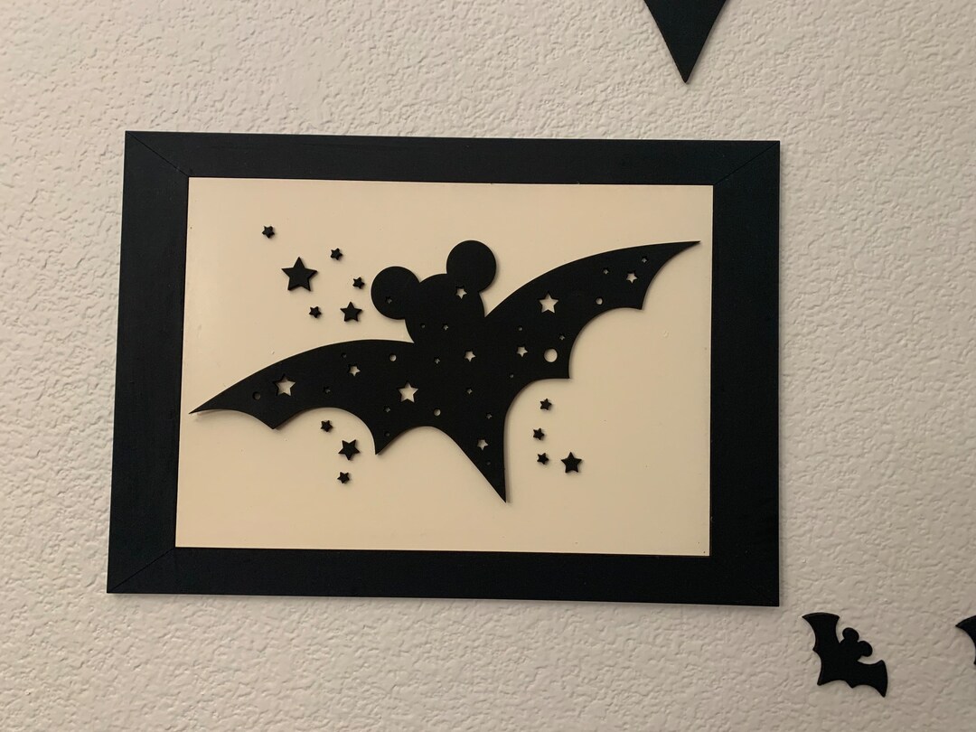 Starry Night Bat - Etsy