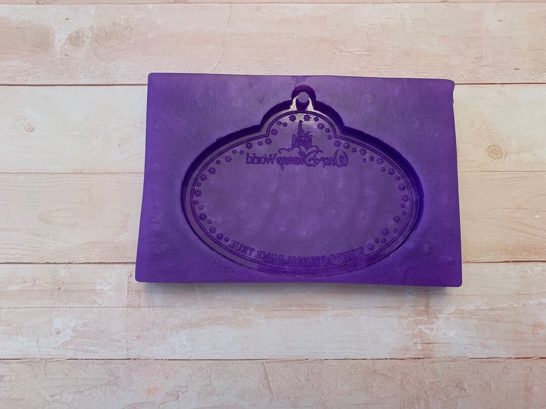Magic World Name Tag With Hole - Etsy