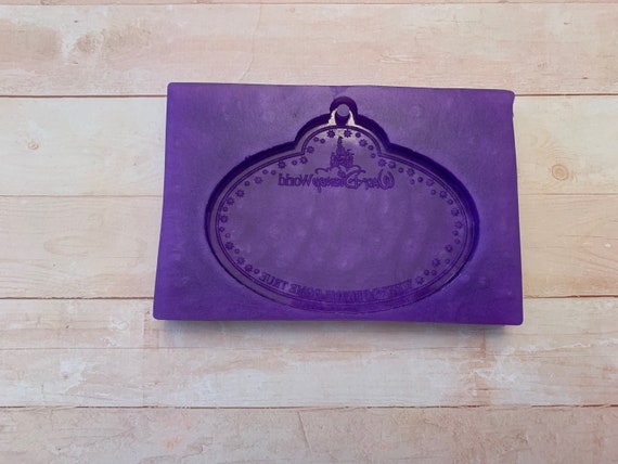 Magic World Name Tag With Hole - Etsy