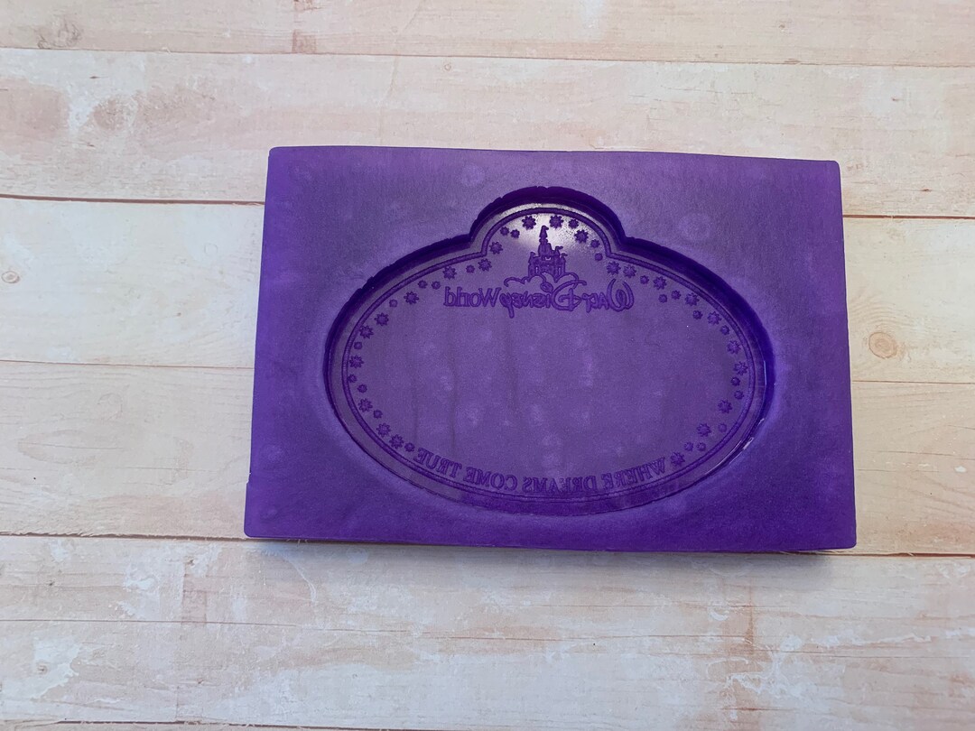 Magic World Name Tag Mold - Etsy