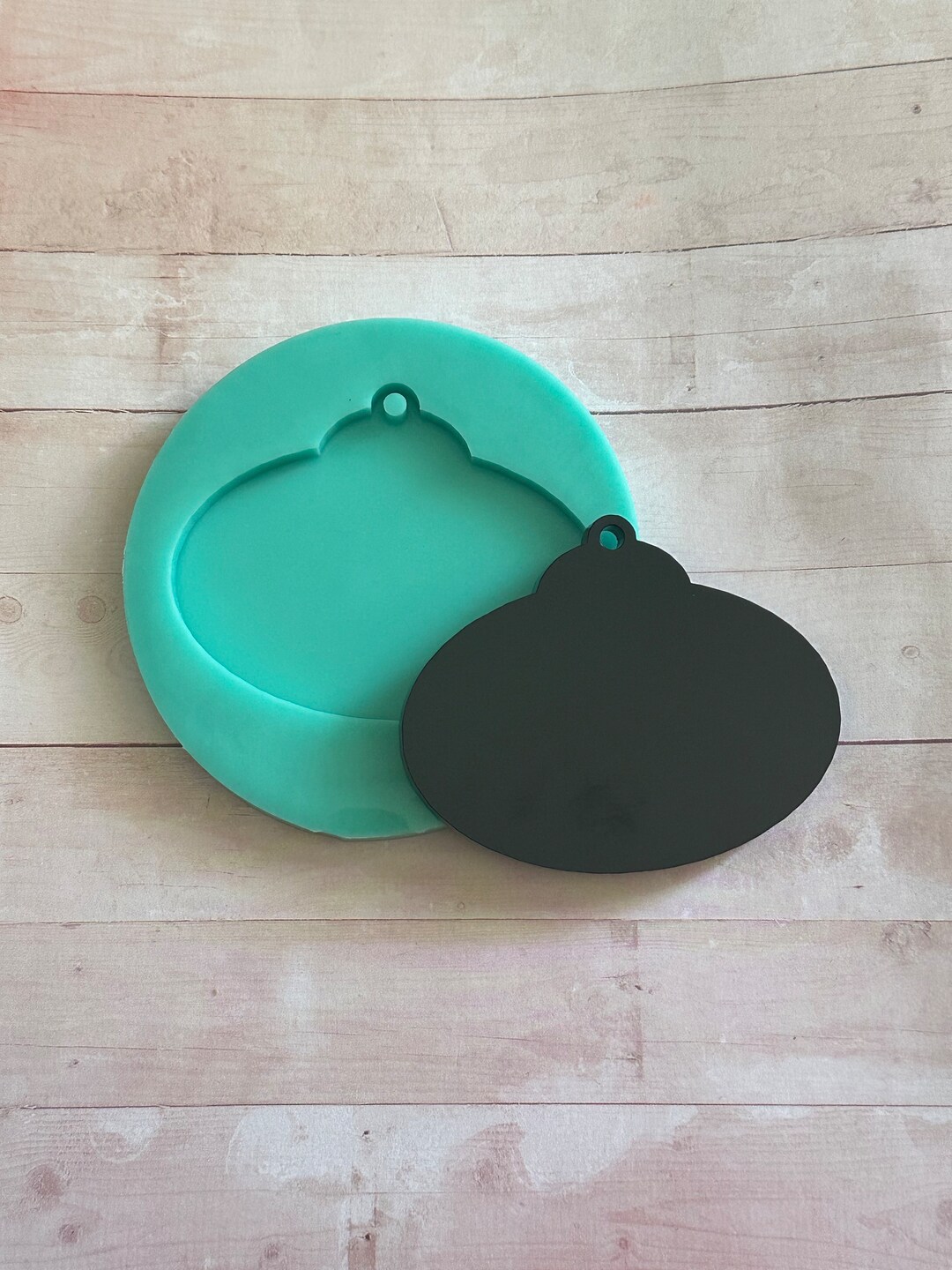 Blank Name Tag Mold With Hole - Etsy