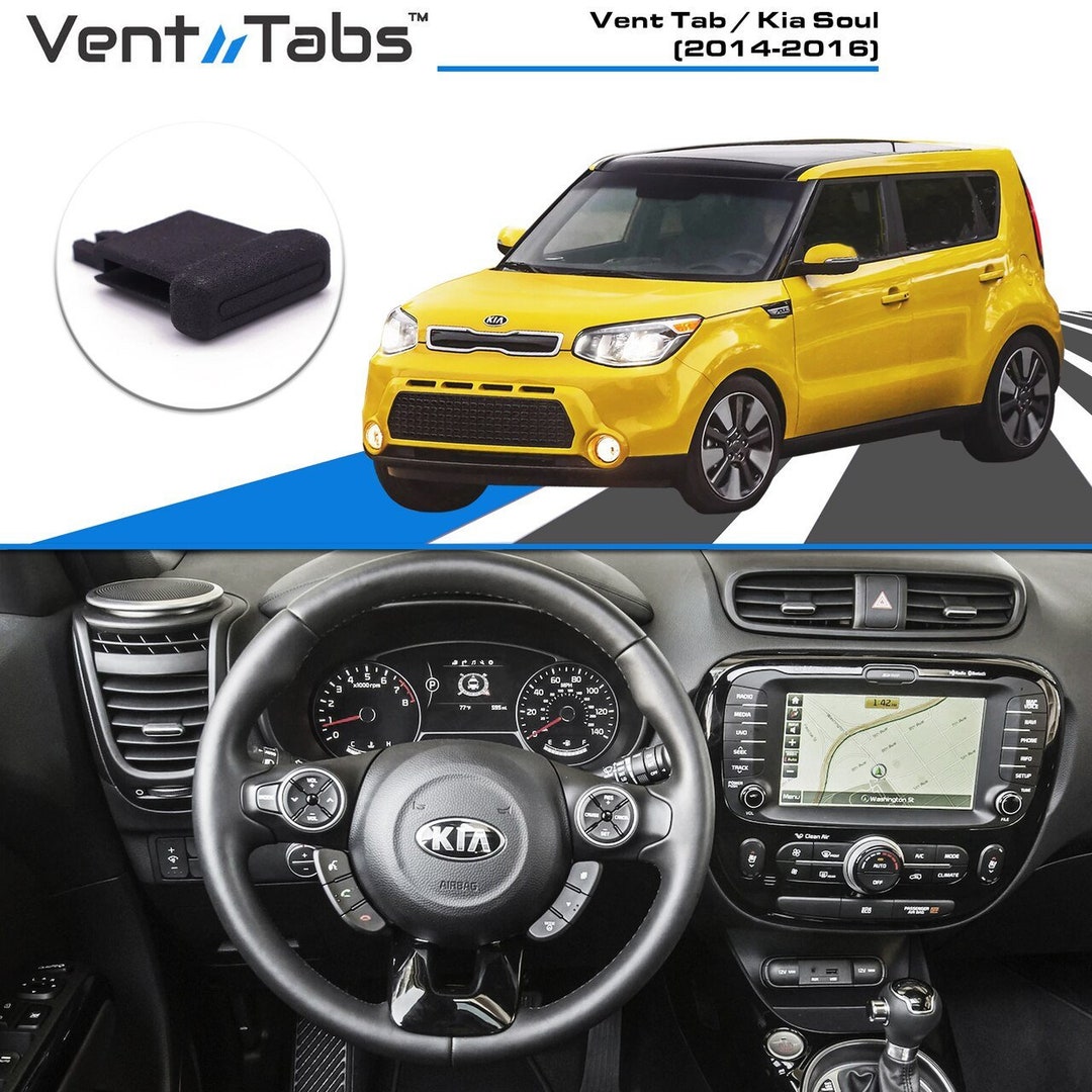 Vent Tabs Replacement Vent Tab Kia Soul 2014-2016 AC Front Air Vent ...