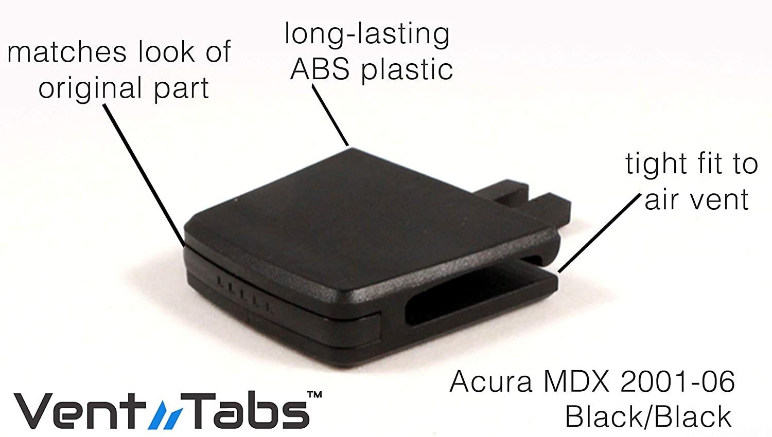 Vent Tabs for Acura MDX (2001-2006) Air Conditioning Vent Replacement ...