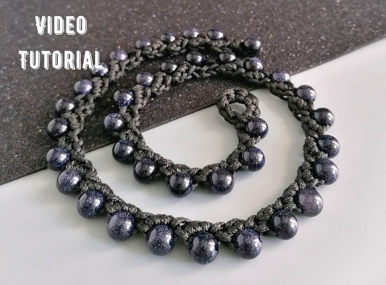Bead Crochet Pattern Video Tutorial for Crochetting Jewelry - Etsy