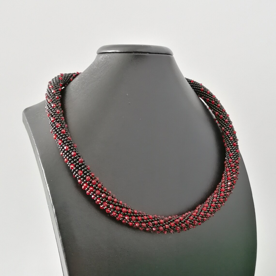 Bead Crochet Pattern, Crochet Tutorial, Beaded Necklace, Bead Rope ...