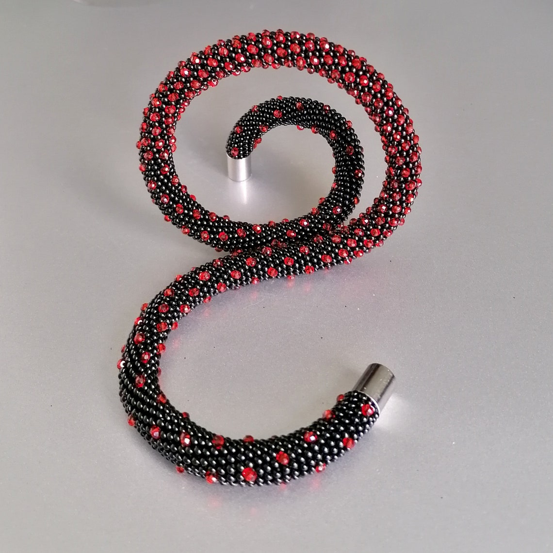 Bead Crochet Pattern Crochet Tutorial Beaded Necklace Bead - Etsy