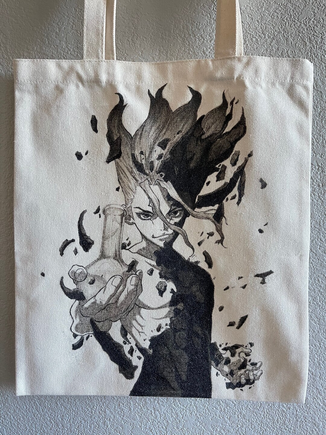 Anime Tote Bag [hand-painted] - Etsy