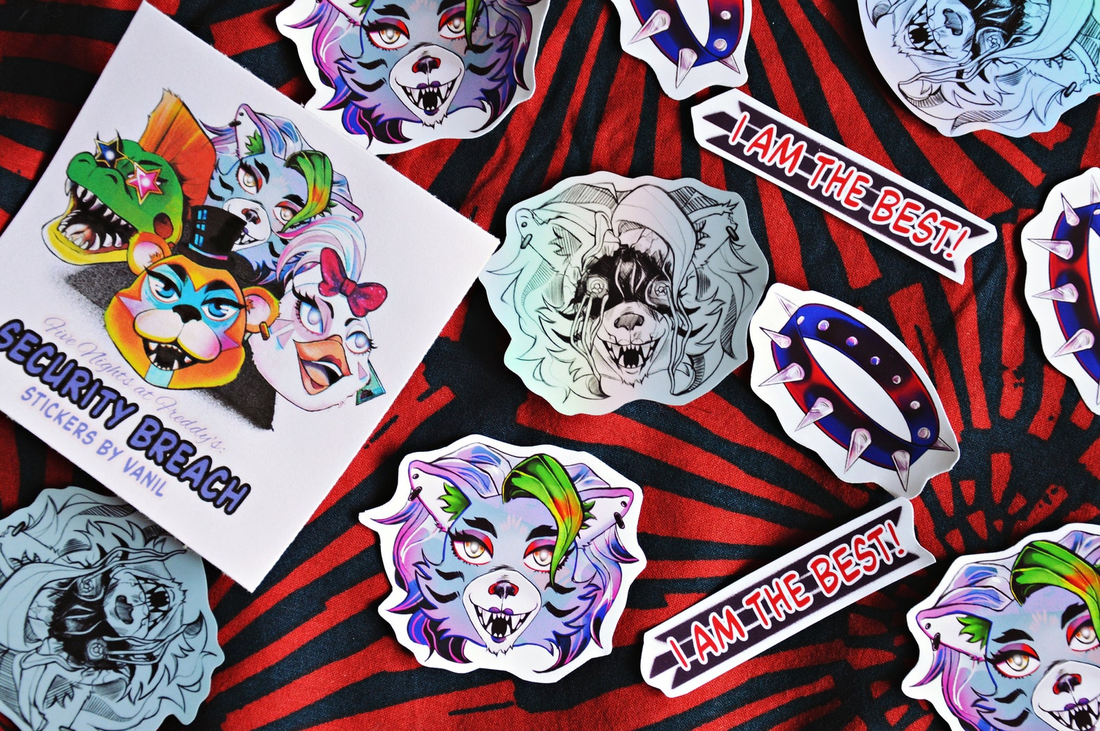 Roxy Stickers Roxanne Wolf Mascot of Roxy's Raceway - Etsy Canada