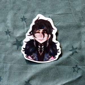 Genshin Impact Chibi Stickers Fatui Harbringers Childe - Etsy