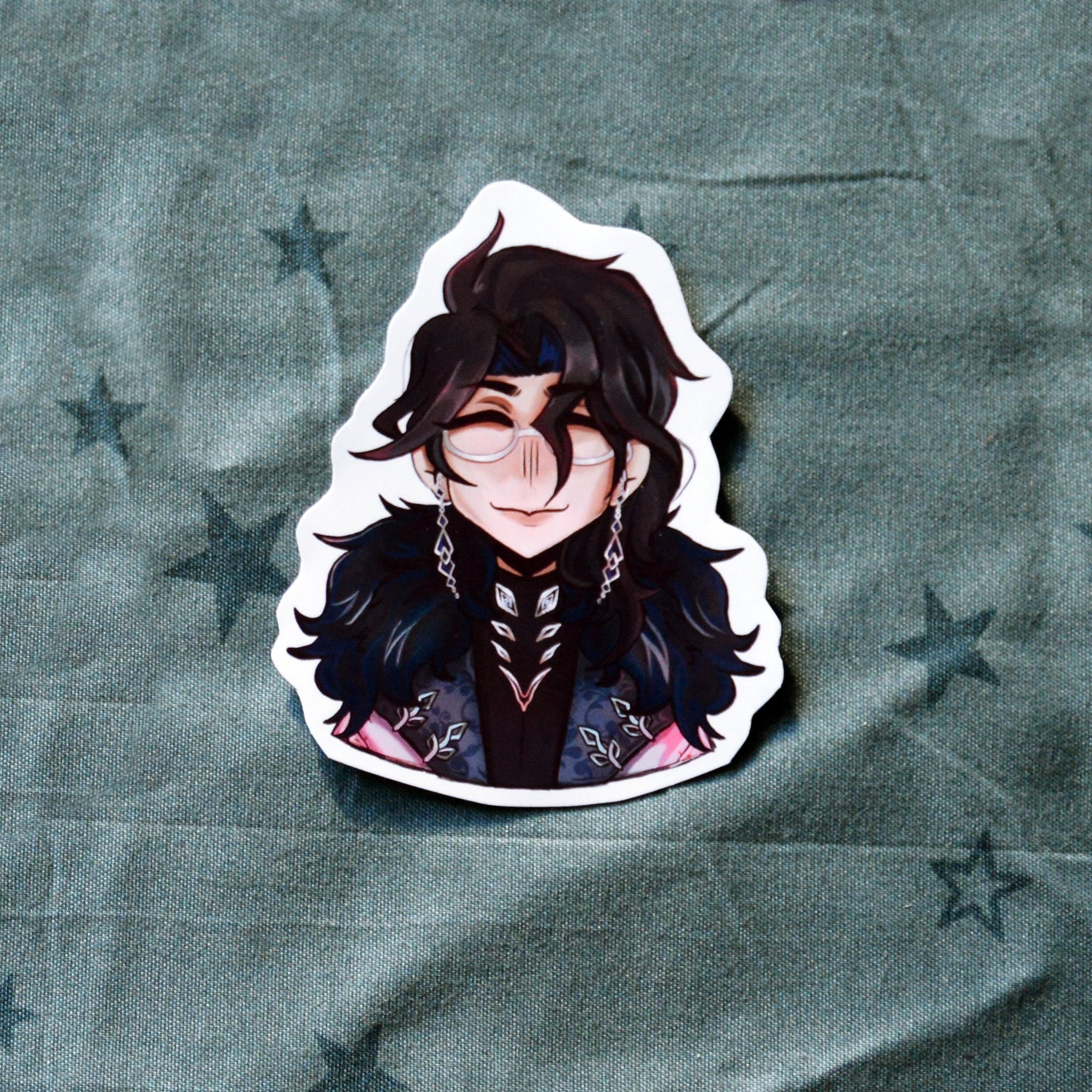 Genshin Impact Chibi Stickers Fatui Harbringers Childe - Etsy