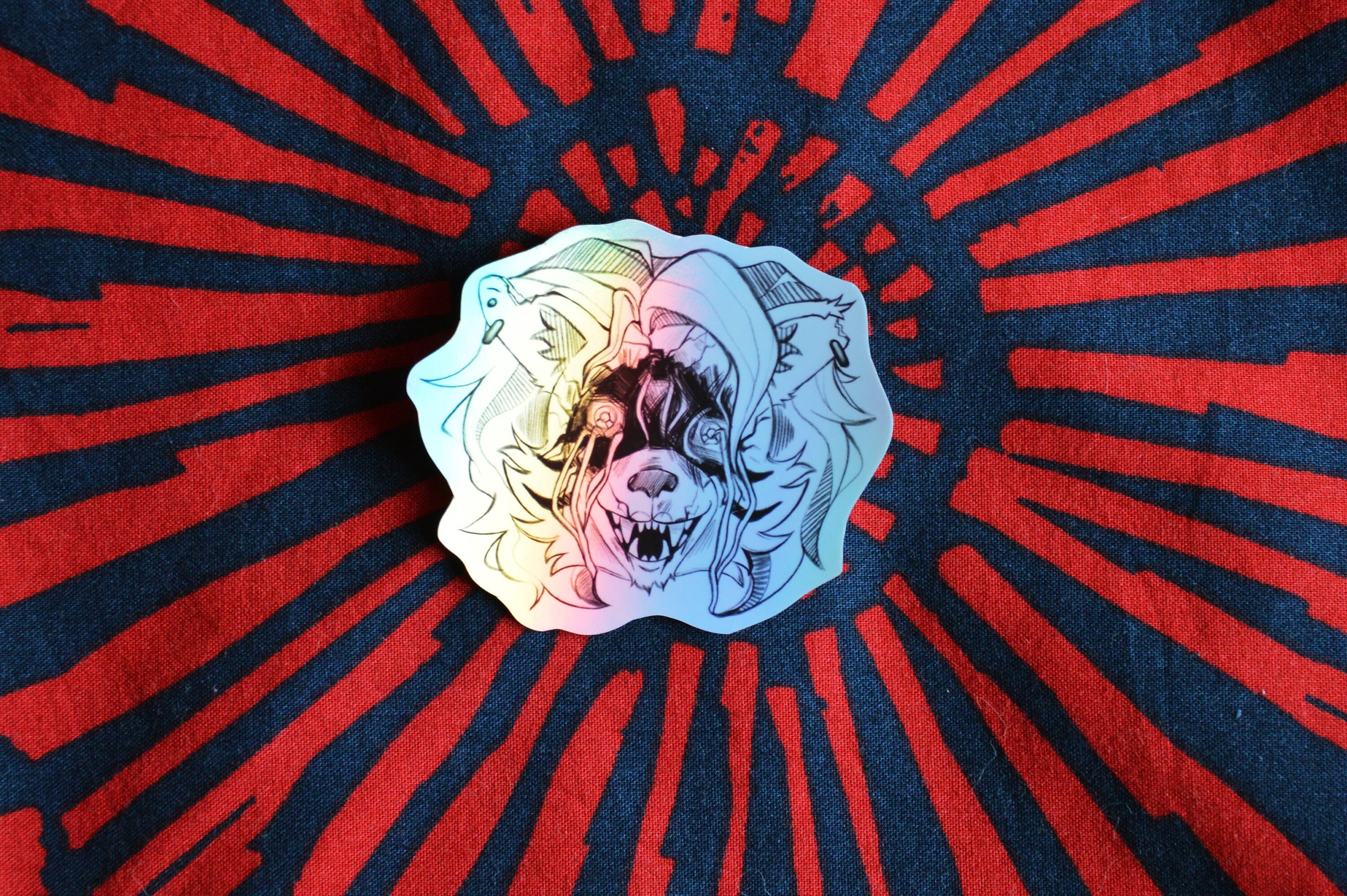 Roxy Stickers Roxanne Wolf Mascot of Roxy's Raceway - Etsy Canada