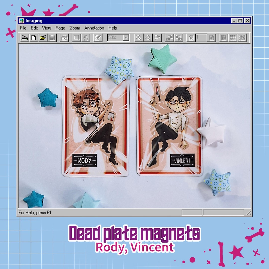 Dead Plate Vince and Rody Magnet - Rody Lamoree - Vincent Charbonneau ...